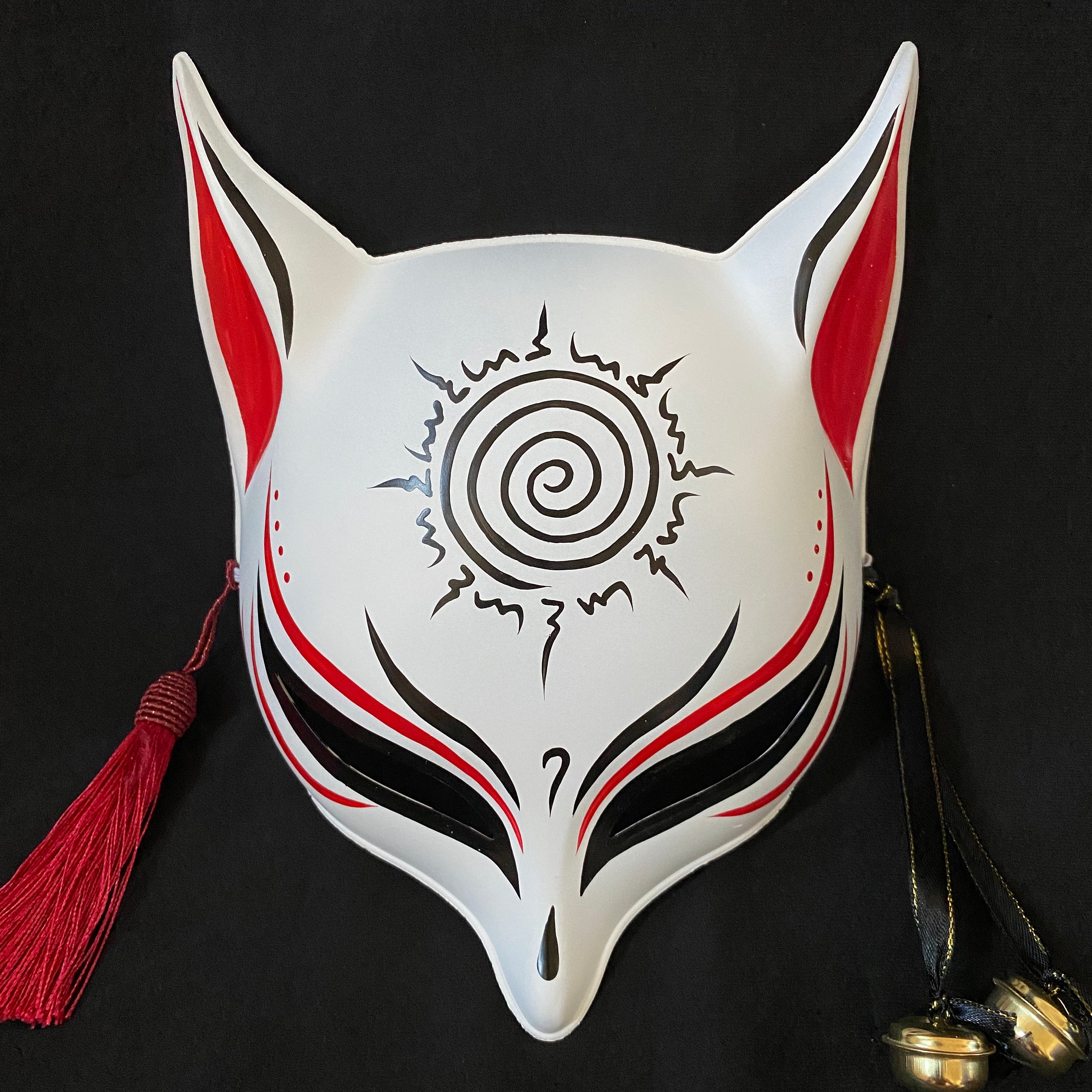 Sharp Ears Kitsune Mask - Seal of Nine Tails | Foxtume