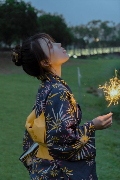 Women Festival Wear Yukata [Hanabi] | Japanese Kimono Shop