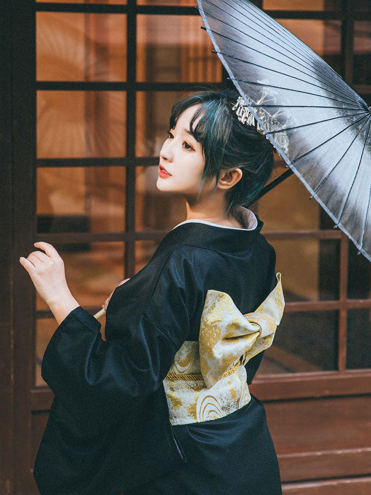Black Yukata Female